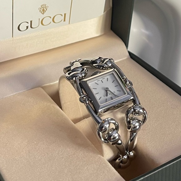 Accessories | Gucci Silver Watch | Poshmark